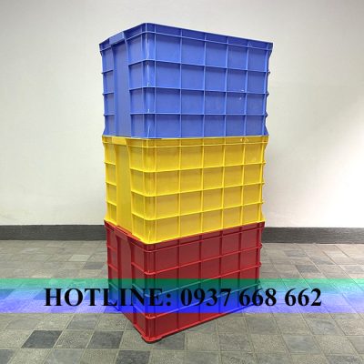 Thùng nhựa đặc SH008 - KT: 815 x 560 x 505 mm / 0937668662